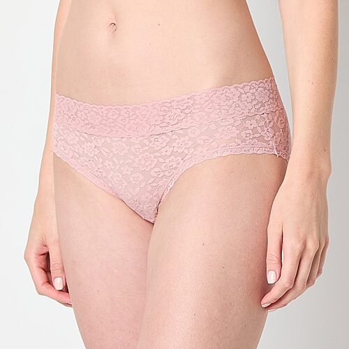 Click here for Ambrielle Everyday Lace Hipster Panty  X-large  Pi... prices