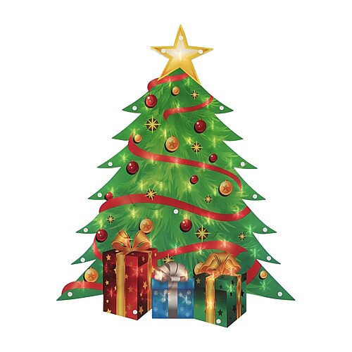 Click here for Northlight 22.5in Tree With Presents Christmas Win... prices