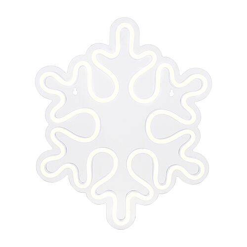 Click here for Northlight Neon Style Snowflake Christmas Window D... prices