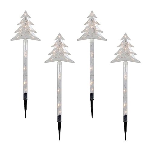Click here for Northlight Lighted Tree Pathway Marker Christmas Y... prices