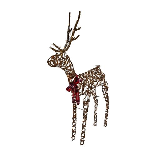 Click here for Northlight 47in Led Reindeer Christmas Yard Art  O... prices