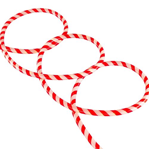 Click here for Northlight 18ft Candy Cane Outdoor Icicle Lights... prices
