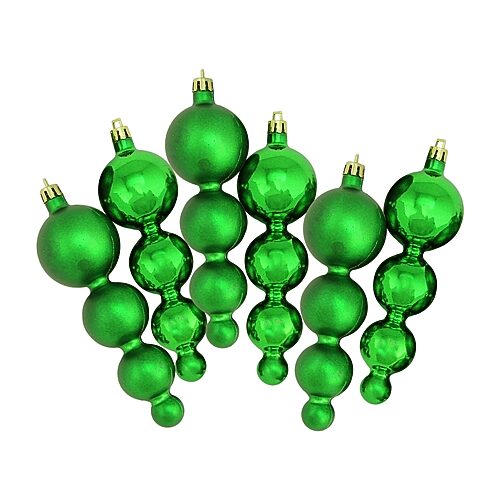 Click here for 6ct Green Shiny and Matte Shatterproof 2-Finish Ch... prices