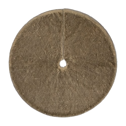 Click here for Northlight 48in Brown Wolf Fur Indoor Tree Skirt... prices