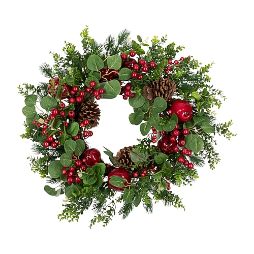 Click here for Northlight Boxwood And Pine Wreath  One Size  Gree... prices