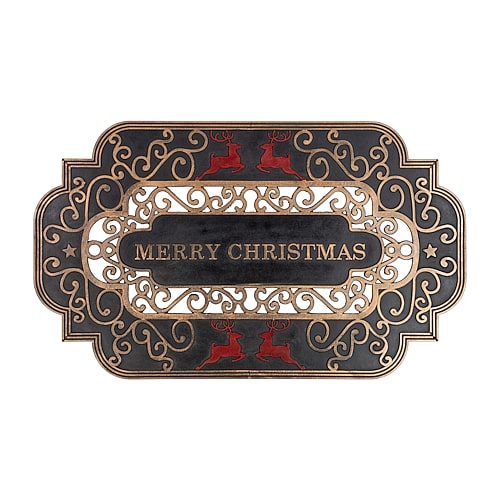 Click here for Northlight Black And Copper Merry Indoor Rectangul... prices
