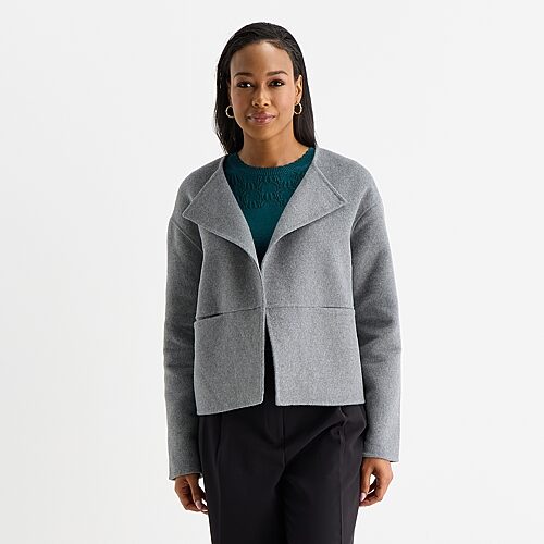 Click here for Liz Claiborne Womens Midweight Cropped Jacket  Med... prices