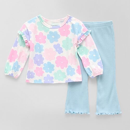 Click here for Okie Dokie Baby Girls 2-pc. Pant Set  3 Months  Bl... prices