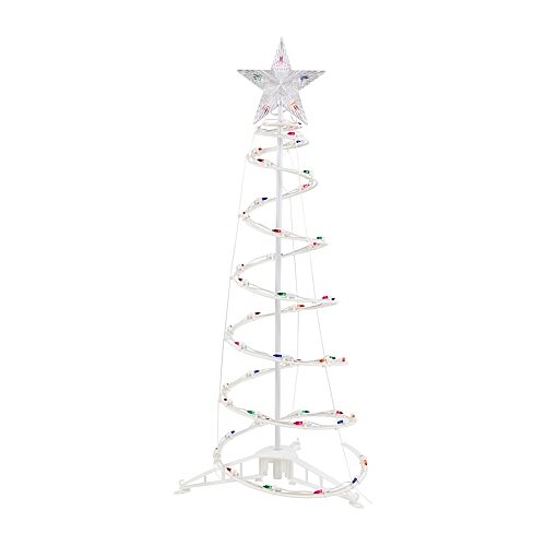 Click here for Northlight Multi Color Lighted Spiral Christmas Ya... prices