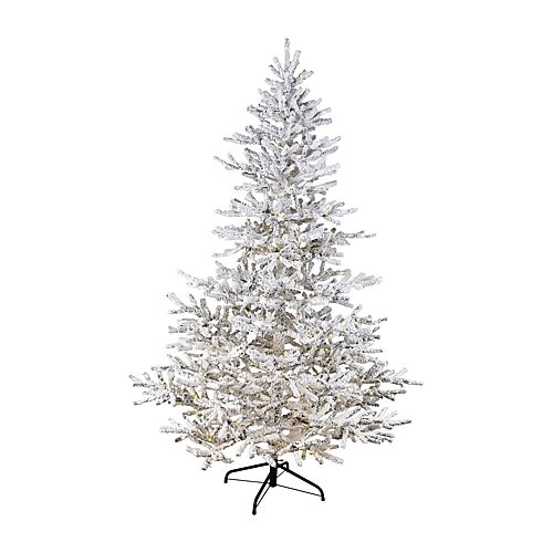 Click here for Northlight Led Flocked Garden 6 1/2 Foot Pre-Lit C... prices