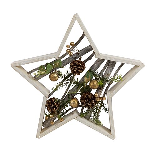 Click here for Northlight 14.5 Star Shaped Wooden Christmas Table... prices