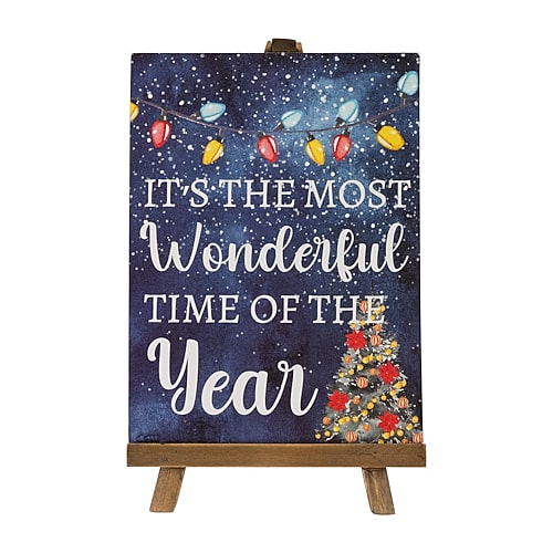 Click here for Northlight Wonderful Time Of The Year Christmas Ta... prices