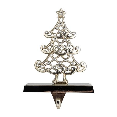 Northlight 6.25 Tree Christmas Stocking Holder  One Size  Yellow