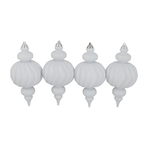 Click here for Northlight 10 Shatterproof Finial 4-pc. Christmas... prices