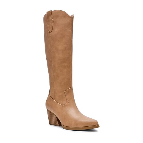 Click here for DV8 Womens Kyna Stacked Heel Cowboy Boots  6 Mediu... prices
