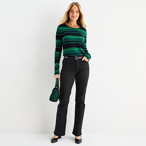 Click here for Liz Claiborne Sara Womens Tall Mid Rise Skinny Fit... prices