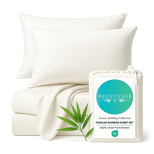Click here for BedVoyage 300tc Rayon from Bamboo Sheet Set  One S... prices