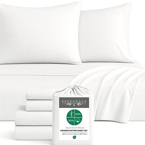 Click here for Bedvoyage Eco-Melange 300tc Sheet Set  One Size  W... prices