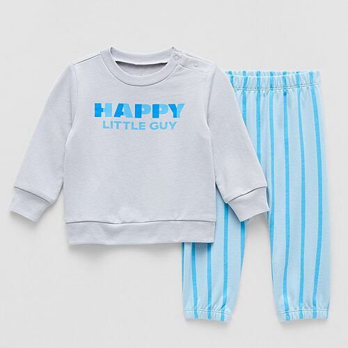 Click here for Okie Dokie Baby Boys 2-pc. Pant Set  9 Months  Gra... prices
