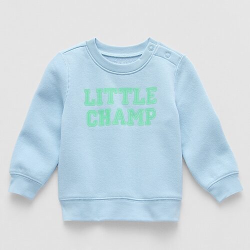 Click here for Okie Dokie Baby Boys Round Neck Fleece Long Sleeve... prices