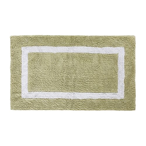Better Trends Lux Contrast Frame Bath Rug  21 x 34 - Multi 6
