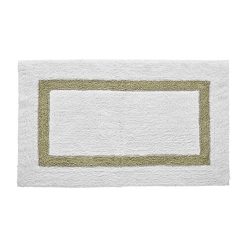 Better Trends Lux Contrast Frame Bath Rug  24 x 40 - Multi 1