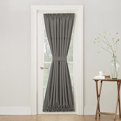 Click here for Grant Room Darkening Rod Pocket Door Curtain Panel... prices