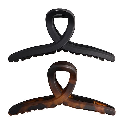 Click here for Kitsch Recycled Plastic Large Loop Claw Clips 2pc... prices
