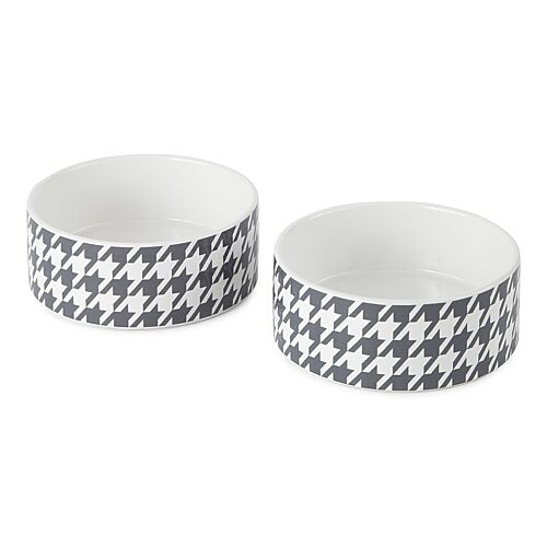 Click here for Paw & Tail Pet Food and Water Bowl Set of 2  One S... prices