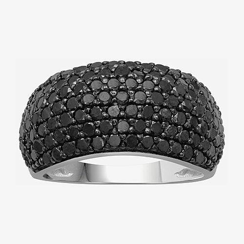 Click here for Womens 2 CT. T.W. Natural Black Diamond Sterling S... prices