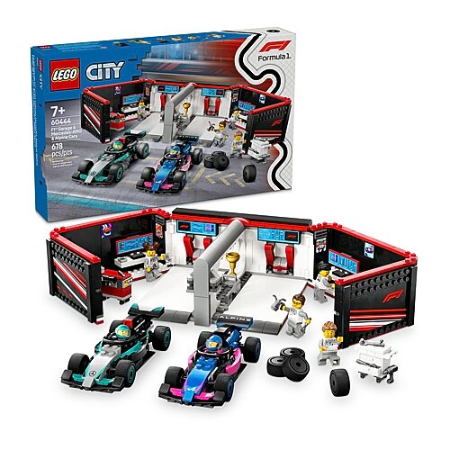 Click here for LEGO City F1 Garage Building Blocks 678-pc.  One S... prices