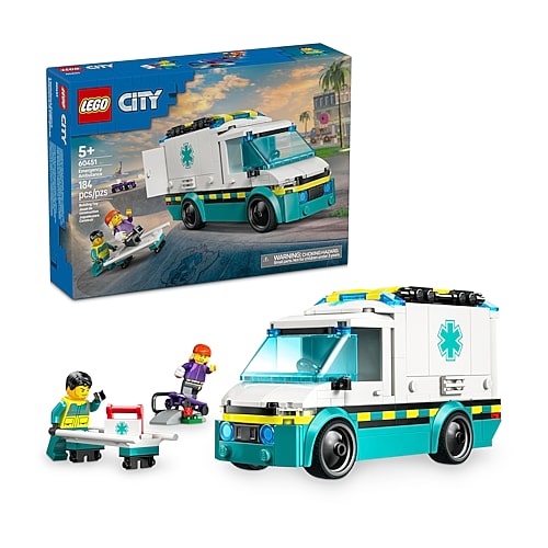 Click here for LEGO City Ambulance 60451 Building Blocks 184-pc.... prices