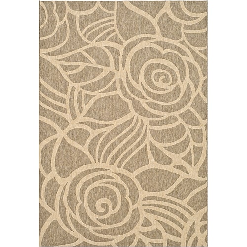 Click here for Courtyard Transitional Rose Indoor/Outdoor Rectang... prices