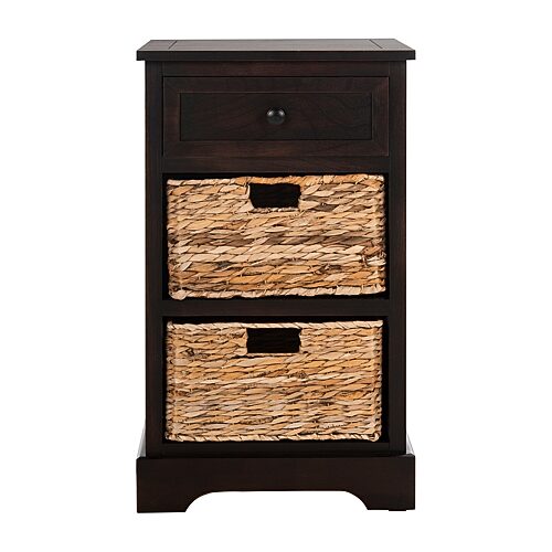 Click here for Carie 3-Drawer Storage End Table  One Size  Brown prices