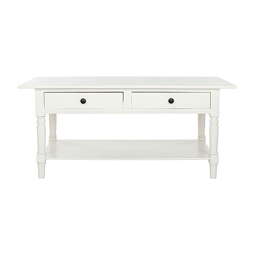 Click here for Bailee Coffee Table - Distressed Cream prices