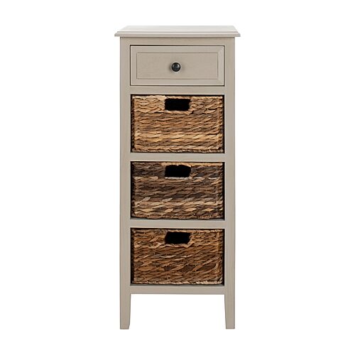Click here for Michaela 1-Drawer Storage End Table  One Size  Gra... prices