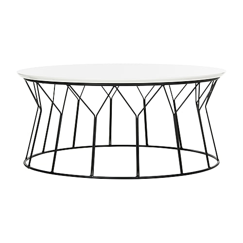 Deion Coffee Table  One Size  White