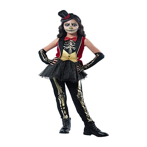 Click here for Little & Big Kid Girls Circus Skeleton 5-pc. Costu... prices