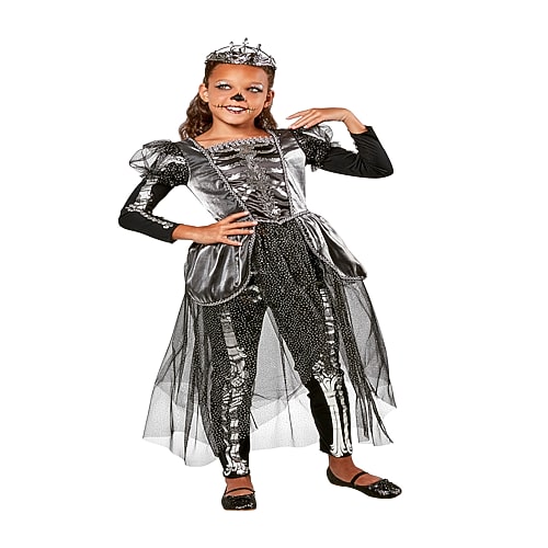Click here for Little & Big Kid Girls Skeleton Princess 3-pc. Cos... prices