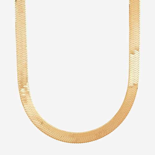 Click here for Made in Italy Womens 14K Gold 18 Inch Herringbone... prices