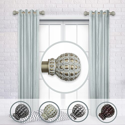Click here for Rod Desyne (Set Of 2) Pode Side 1 IN Adjustable Cu... prices