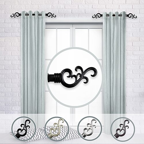 Click here for Rod Desyne (Set Of 2) Madeline Side 1 IN Adjustabl... prices