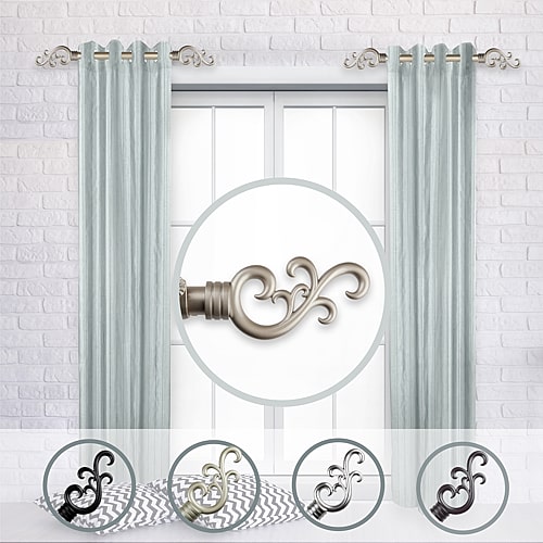 Click here for Rod Desyne (Set Of 2) Madeline Side 1 IN Adjustabl... prices