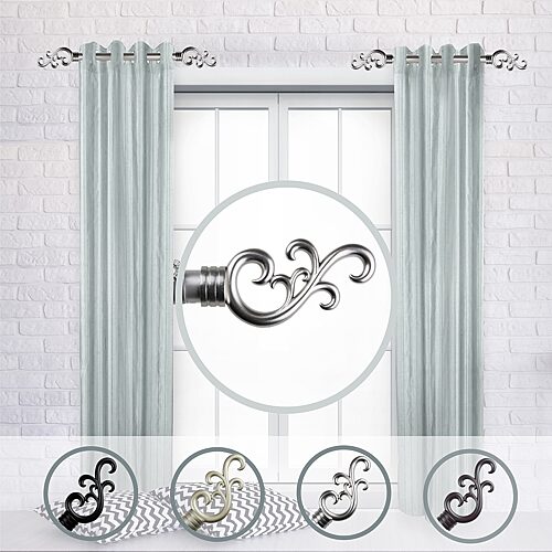 Click here for Rod Desyne (Set Of 2) Madeline Side 1 IN Adjustabl... prices