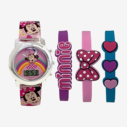 Click here for Disney Minnie Mouse Girls Multicolor 4-pc. Watch B... prices