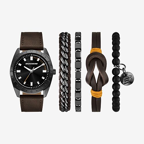 Click here for Skechers Mens Brown 5-pc. Watch Boxed Set Sr9140... prices