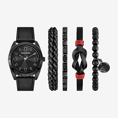 Click here for Skechers Mens Black 5-pc. Watch Boxed Set Sr9139... prices