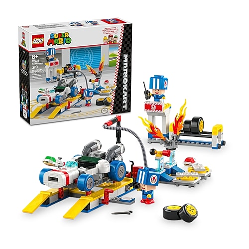 Click here for LEGO Super Mario Toads Garage Building Blocks 390-... prices