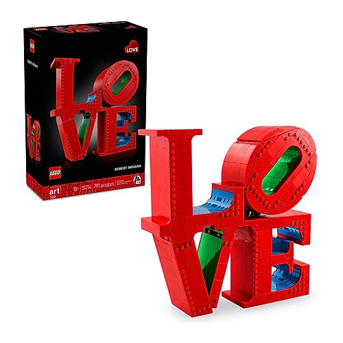 Click here for LEGO Art Love Building Blocks 791-pc.  One Size  M... prices