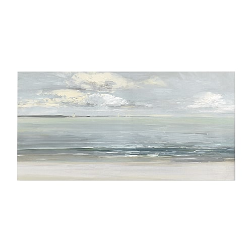 Click here for Courtside Market The Sea 24x48 Canvas Art  One Siz... prices